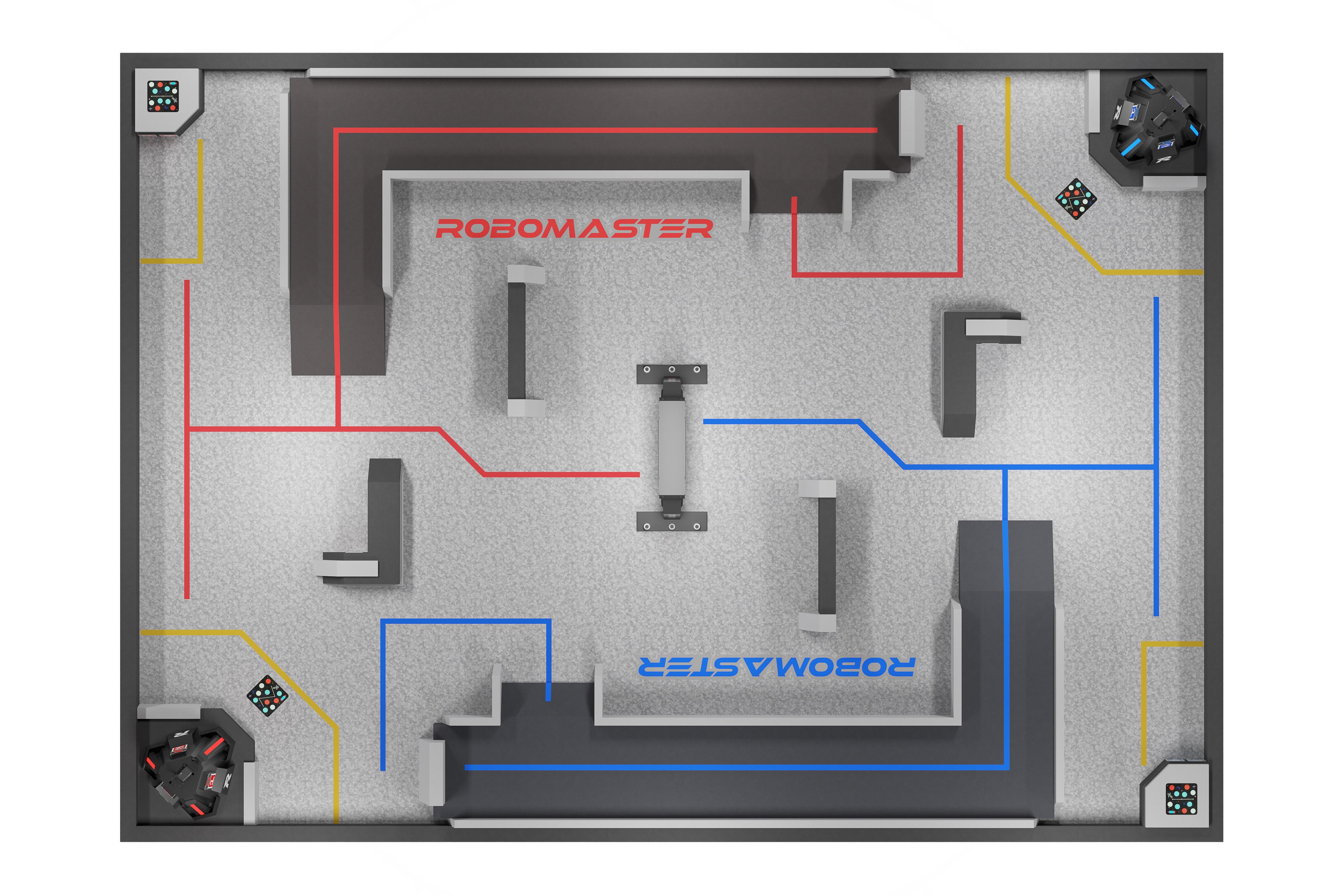 RoboMaster 2020 机甲大师青少年挑战赛场地